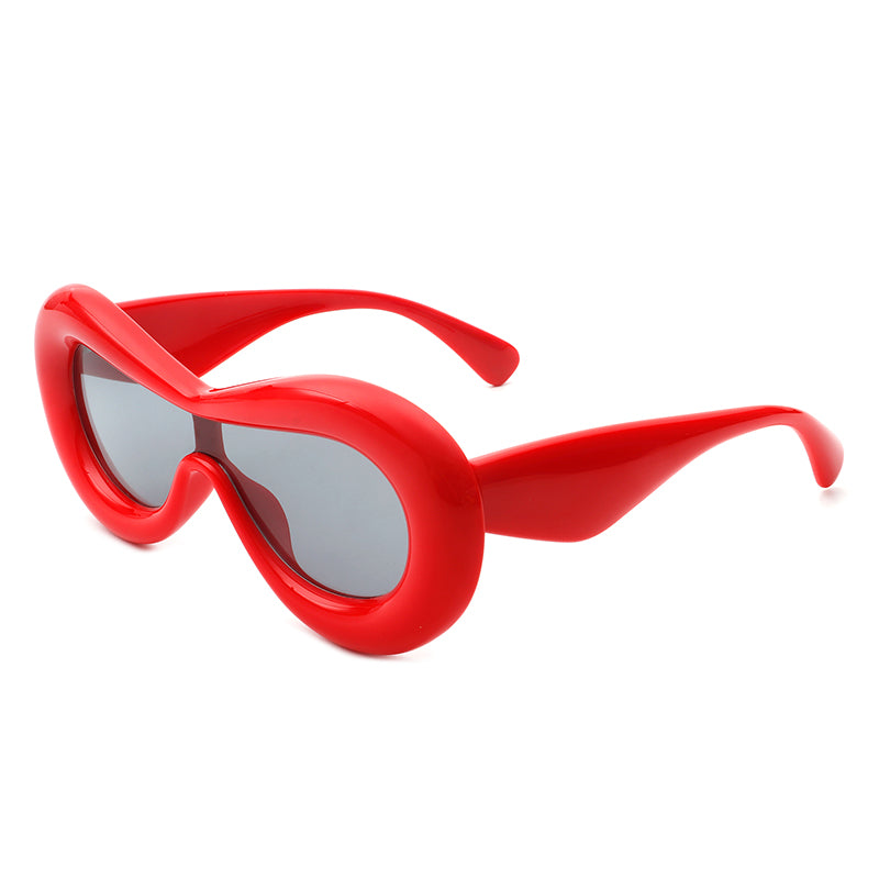 Argo - Oversized Y2K Inflated Frame One Piece Lens Argo - Oversized Y2K Inflated Frame One Piece Lens